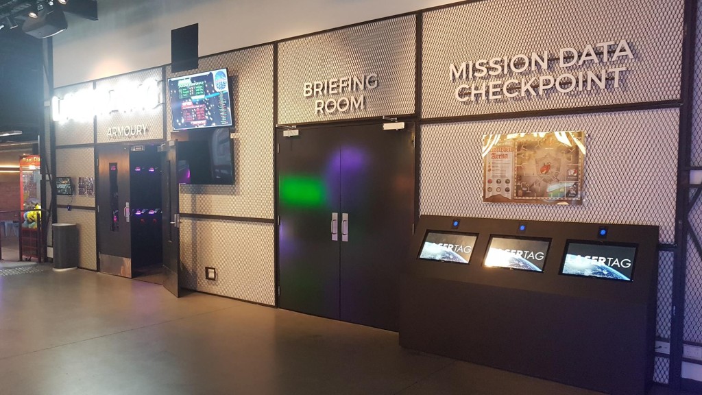 Mission data checkpoint cabinet | iPlayLaserforce